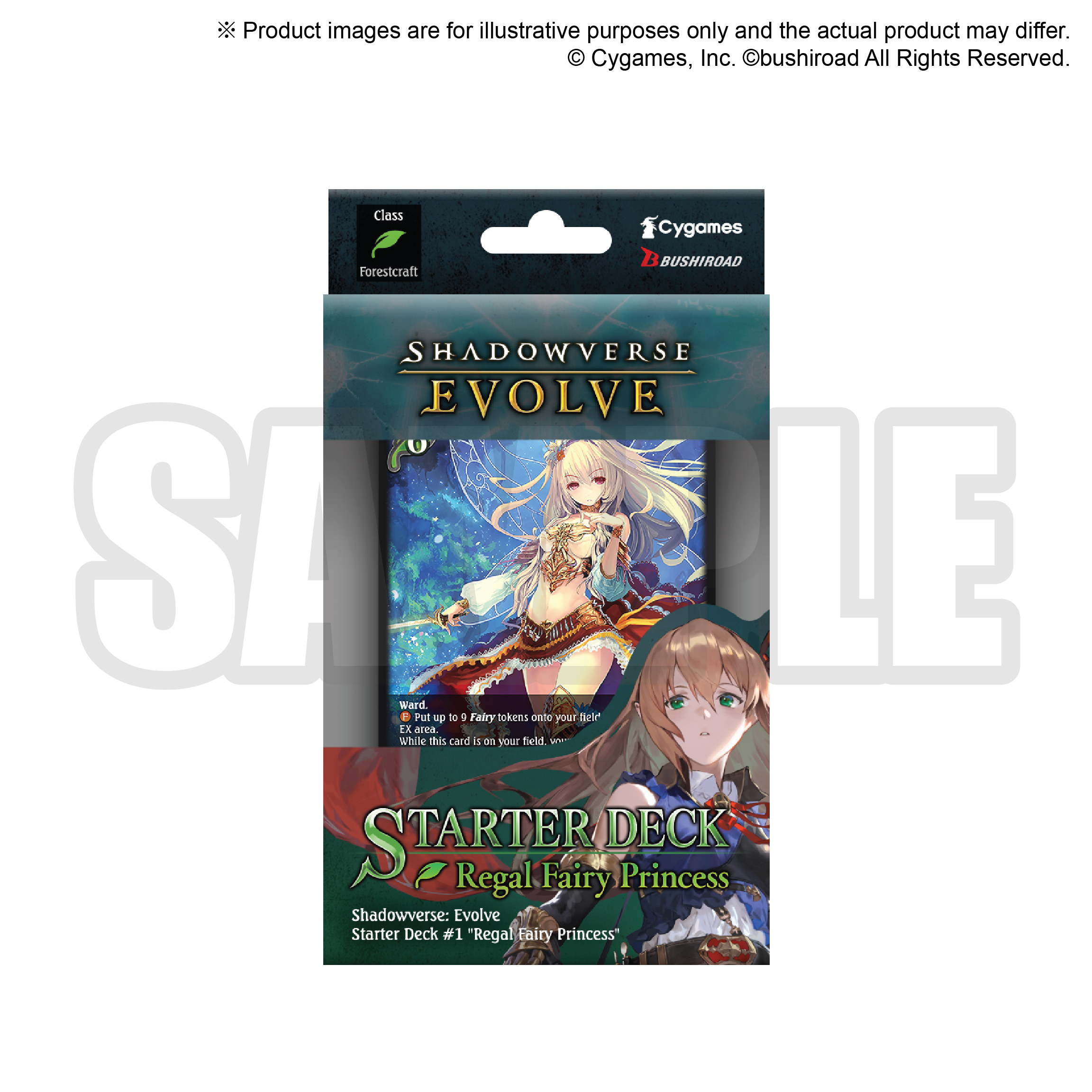 Shadowverse: Evolve Starter Deck #1 "Regal Fairy Princess" – Bushiroad Global Online Store